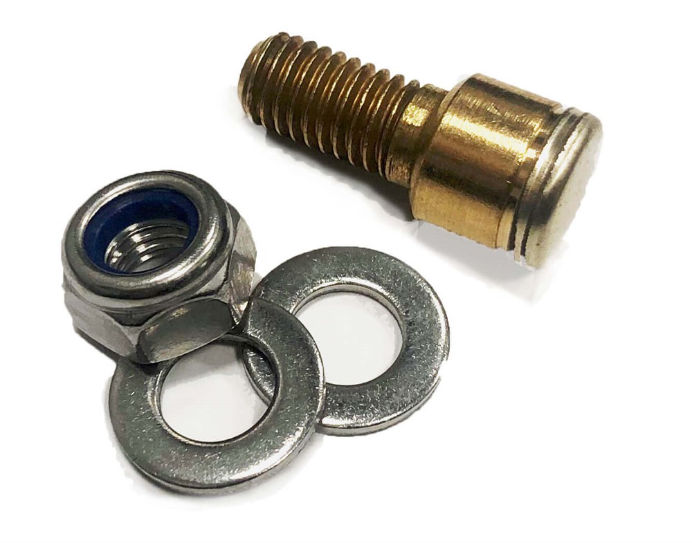 Threaded Brazing pin M8 f. CP