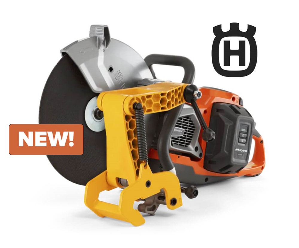 Battery Powered Husqvarna Rail Cutter K1 Pace Rail