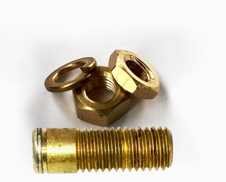 Threaded brazing pin M12 (Rail)
