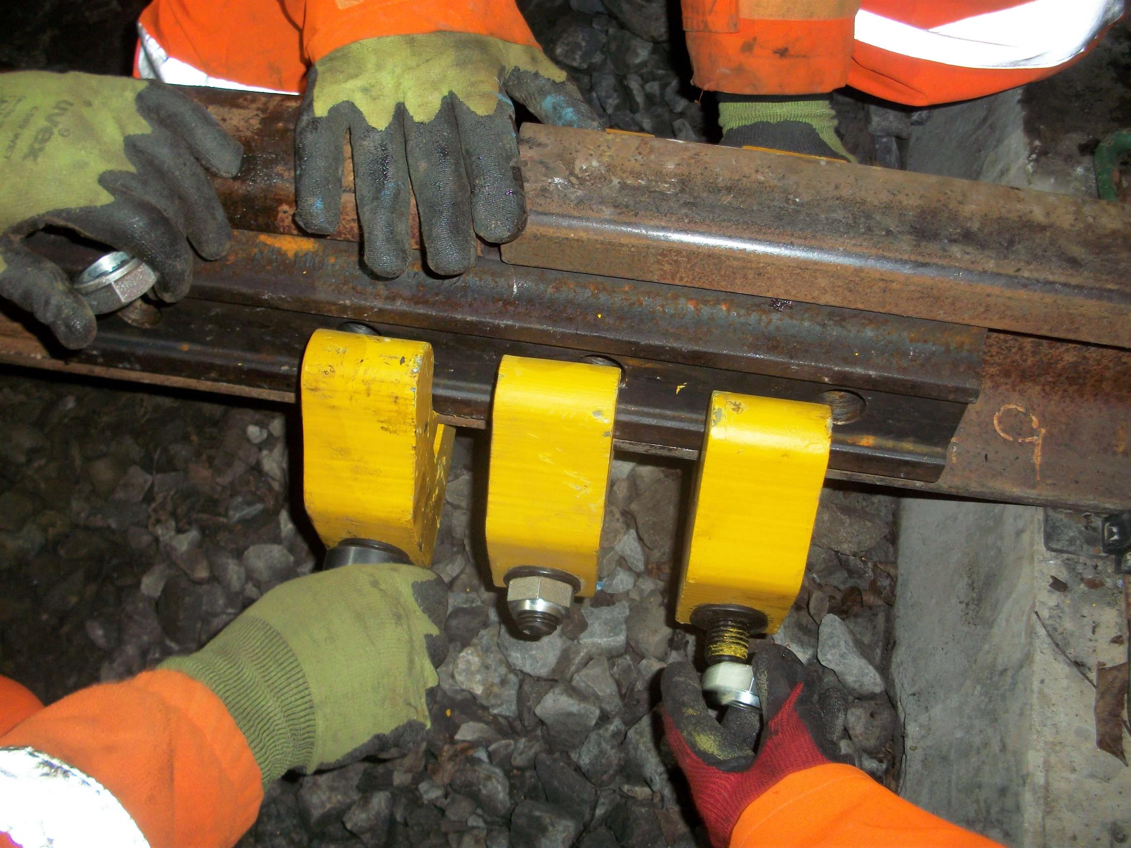 Temp. Rail Clamp HardLock