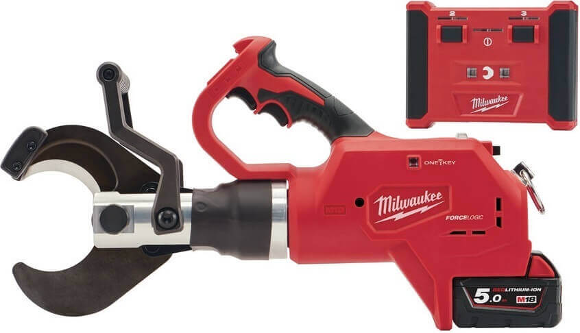 Milwaukee M18 HCC75R Remote cable cutter Al/Cu Ø75mm