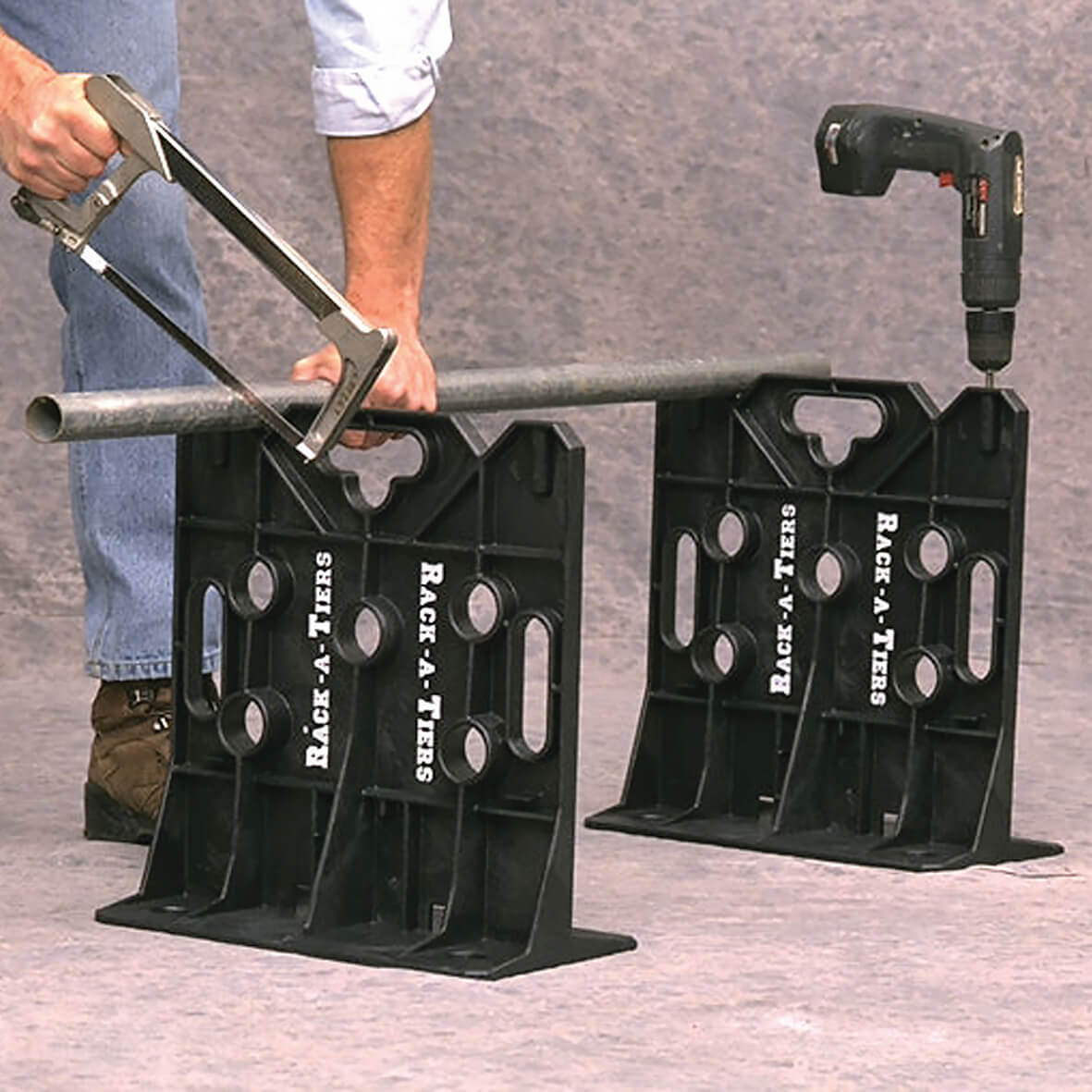 Rack-A-Tiers Wire Avrullare 34"